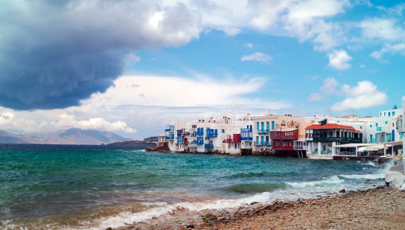 Mykonos view stock photo. Image of holiday, mykonos, europe - 11738