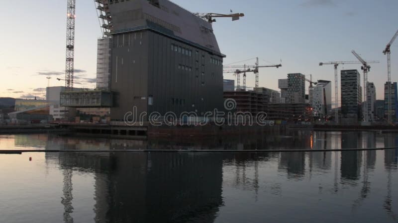 Panoramic View of the Modern Buildings Known As Barcode Project Under ...