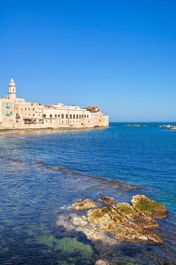 Panoramic View of Molfetta. Puglia. Italy. Stock Photo - Image of ...