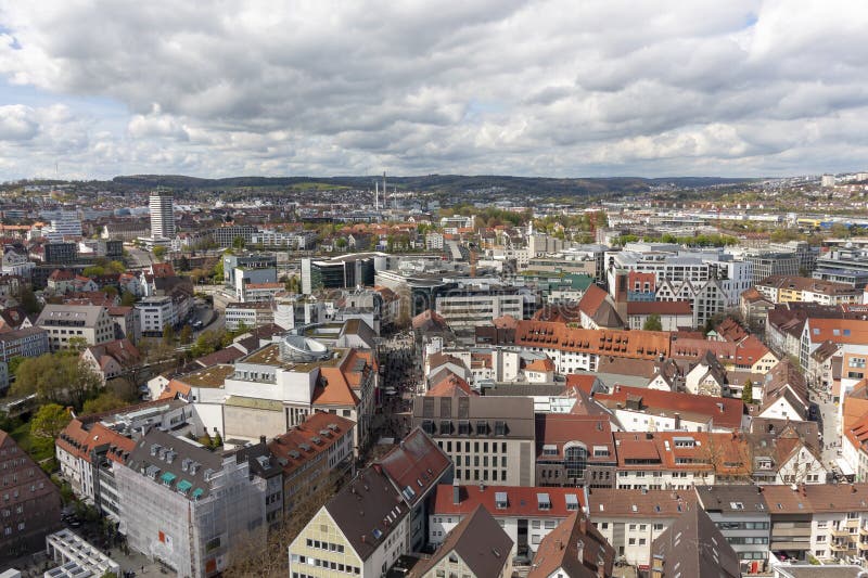 Panoramic View from the Observation Deck of the Cathedral Editorial ...