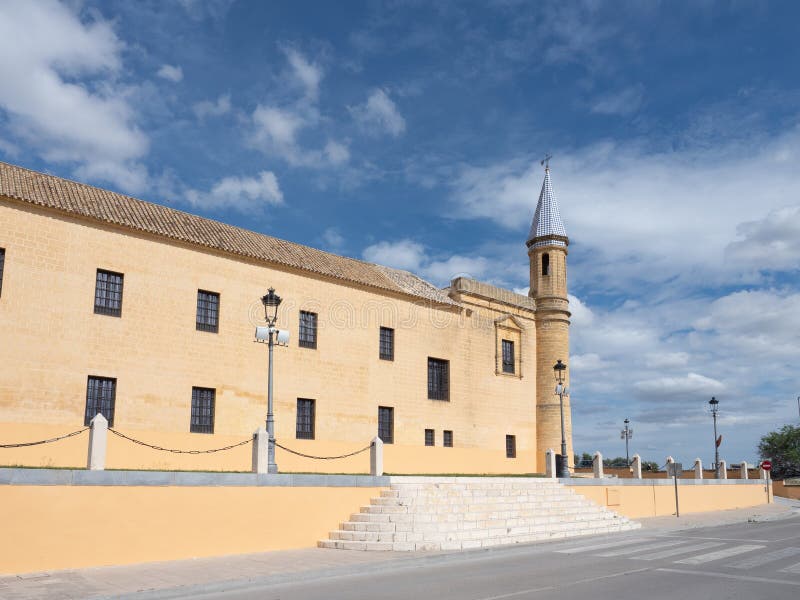 Panoramic View of the Old University of Osuna Seville Stock Photo ...