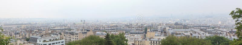View of Paris and Eiffel Tower from Window with Two Wine Glasses Stock ...