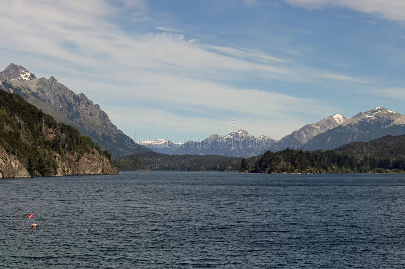 Panoramic View of Perito Moreno Lake, Río Negro, Argentina. Stock Image ...