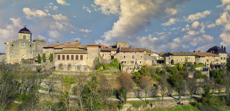 Perouges stock photo. Image of stone, perouges, villages - 79123220