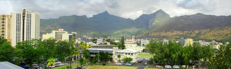 Port Louis stock image. Image of view, waterfront, blue - 21208659