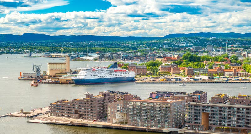 The port of oslo editorial photo. Image of port, waters - 71634026