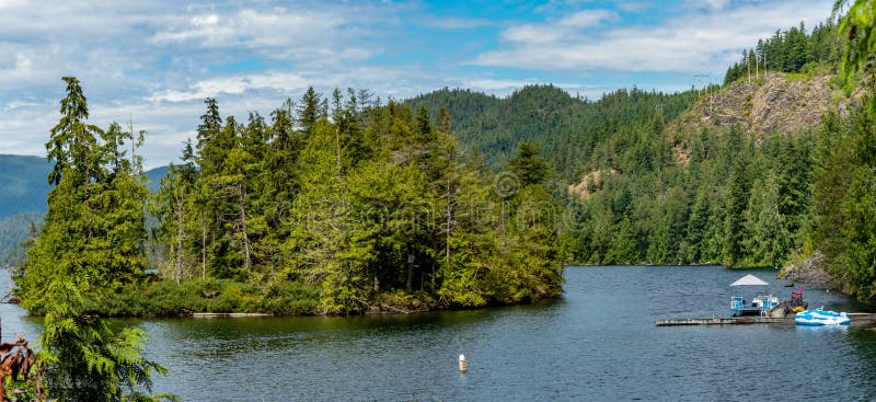 Lake on the sunshine stock photo. Image of fresh, natural - 73007576