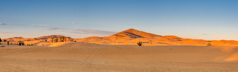 View on Sahara stock image. Image of tunesian, tourist - 58864757