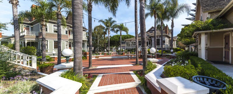 Panoramic View of Heritage Square in Oxnard, California Stock Image ...