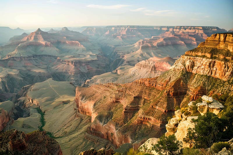 Panoramic View Showcasing the Massive Scale and Intricate Layers of the ...