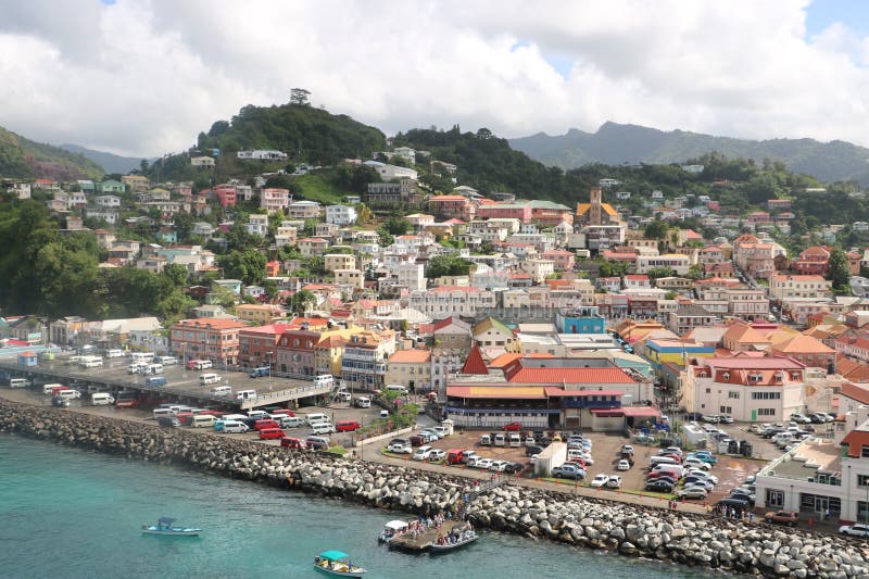 St George`s, Grenada editorial stock image. Image of capital - 109608429
