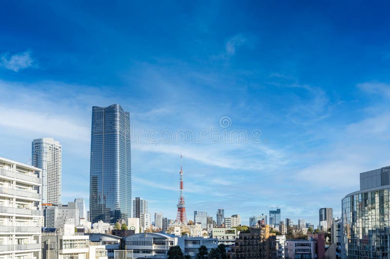 Panoramic View of Tokyo, Japan Editorial Stock Photo - Image of ...