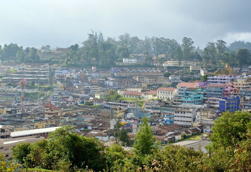 Panoramic View of Kohima Town, Nagaland from World War Symmetry Stock ...