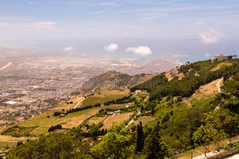 Town in the countryside stock image. Image of mountainside - 30284457