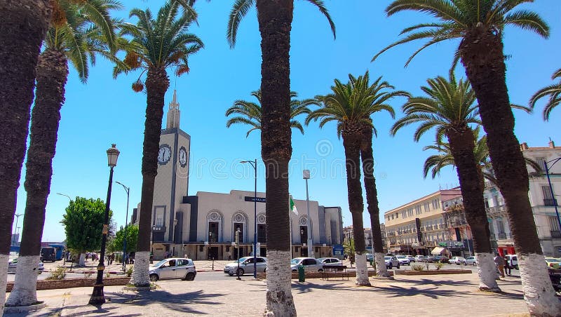 The city of Annaba stock image. Image of downtown, beauty - 252165033