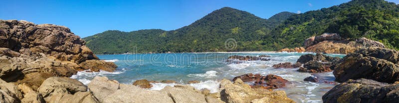 Trindade Beach Sao Paulo stock photo. Image of ocean - 27982054