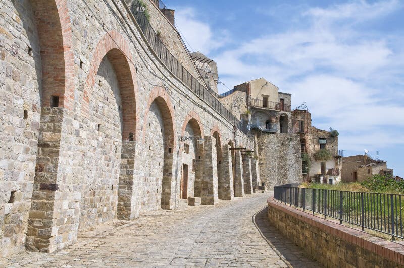 Badlands. Tursi. Basilicata. Italy. Stock Image - Image of badlands ...