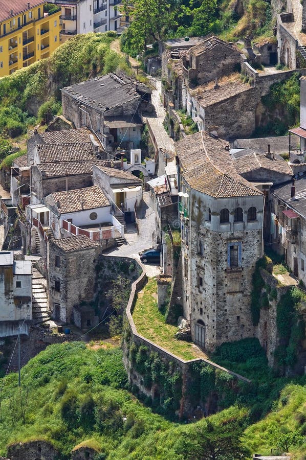 Badlands. Tursi. Basilicata. Italy. Stock Image - Image of gully ...