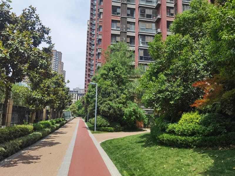 Panoramic View of Urban Buildings in Xi`an High Tech Development Zone ...
