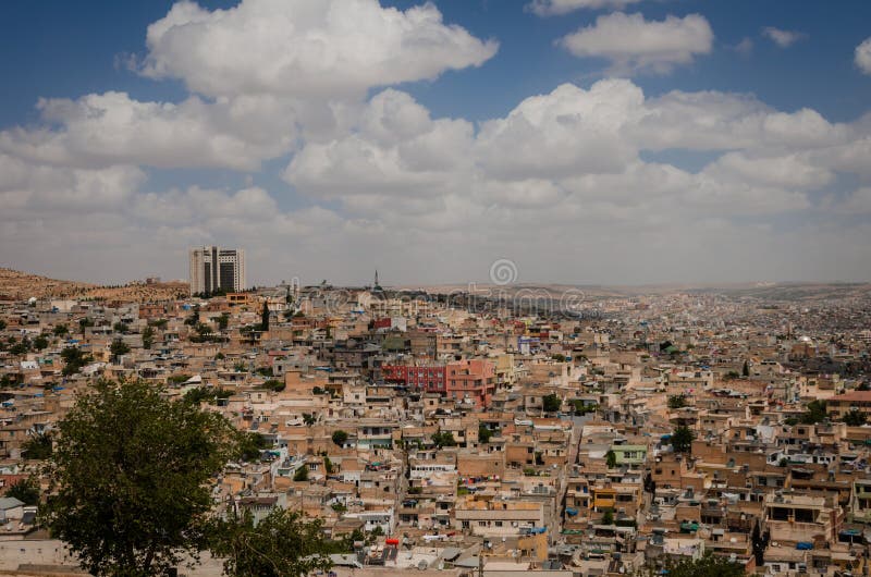 Panoramic View of Urfa City Editorial Photography - Image of middle ...
