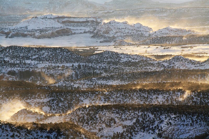 Panoramic View from Utah State Route 12 Scenic Byway Stock Photo ...