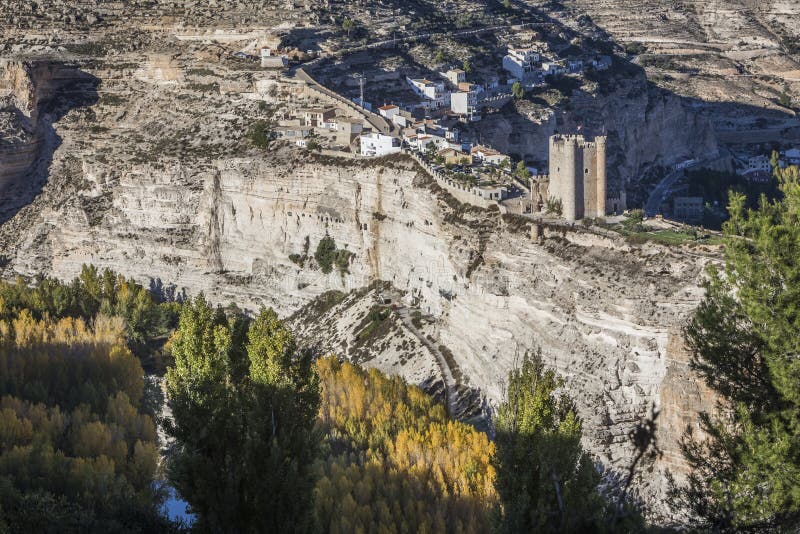 Panoramic View of the Valley of the River Jucar during Autumn, O ...
