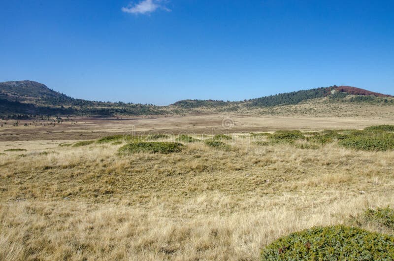 Voras Nidze Mountain Range in Macedonia Greece Border Stock Image ...