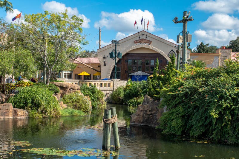 Panoramic View of Voyagers Building at Seaworld 1. Editorial Stock ...