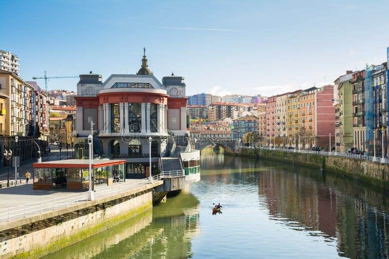Panoramic Views of Bilbao Old Town, Spain Editorial Stock Image - Image ...