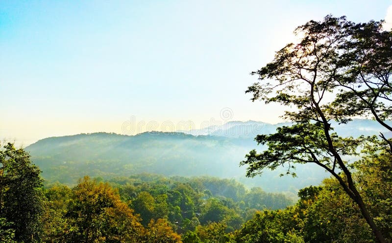 Panoramic Views of Natural Natural Beauty in Asia Stock Photo - Image ...