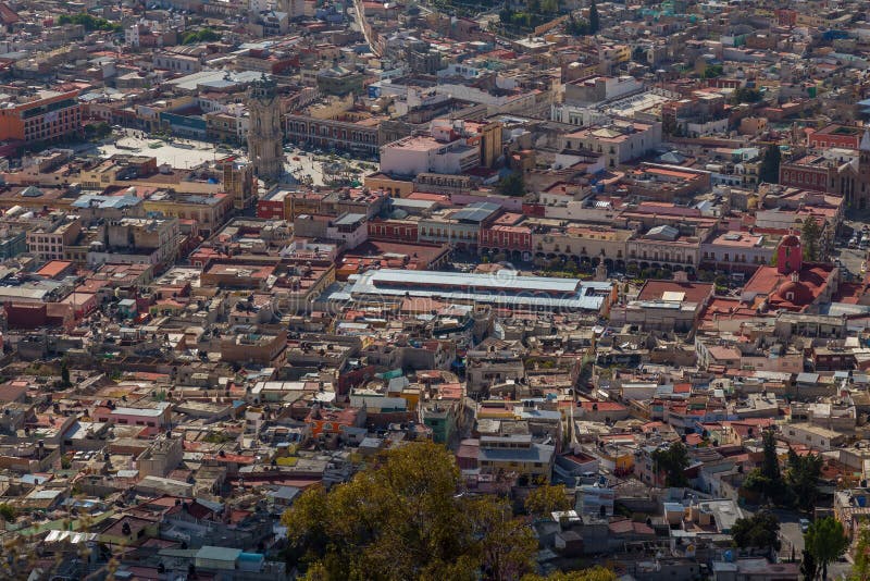 Panoramic Views of the Pachuca City in Hidalgo State, Mexico Stock ...