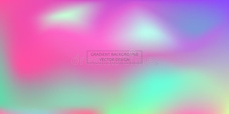 Panoramic Web Template Multicolor Gradient Background, Stylish Design ...