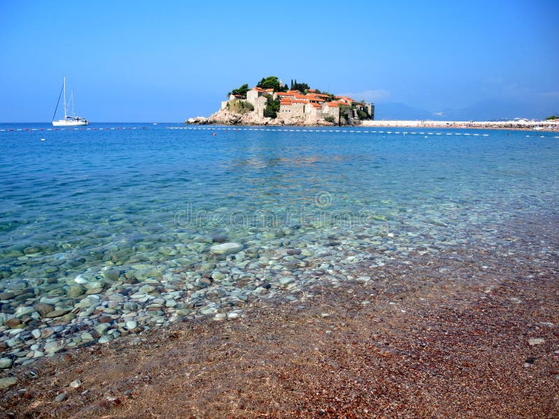 Panoramische Foto Van Het Eiland Van St Stephen Stock Foto - Image of ...