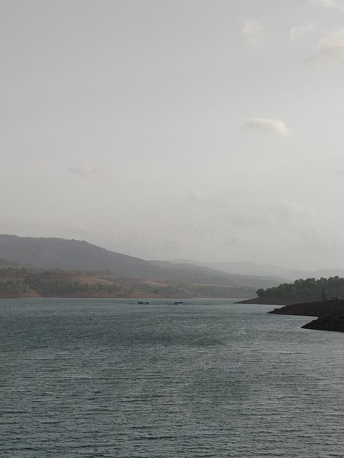 Panshet Dam stock image. Image of nature, lake, beautiful - 127128803