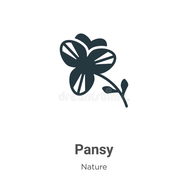 Pansy Icon Stock Illustrations – 569 Pansy Icon Stock Illustrations ...