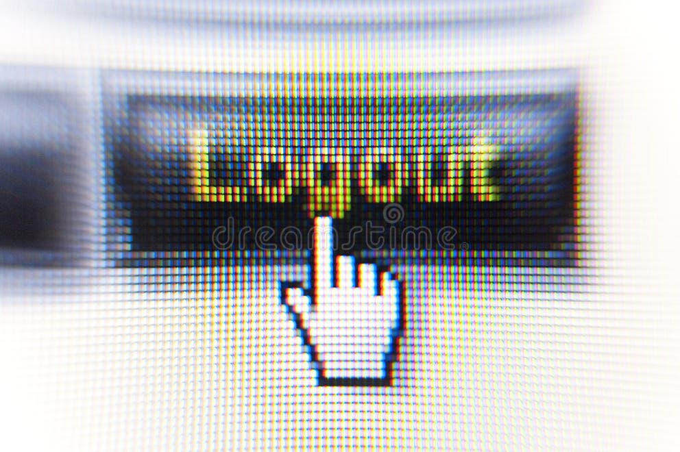 Pantalla foto de archivo. Imagen de internet, software - 12191108