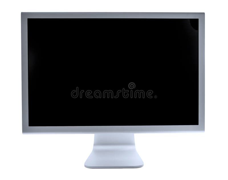 Pantalla en blanco del LCD imagen de archivo. Imagen de ordenador - 6212219