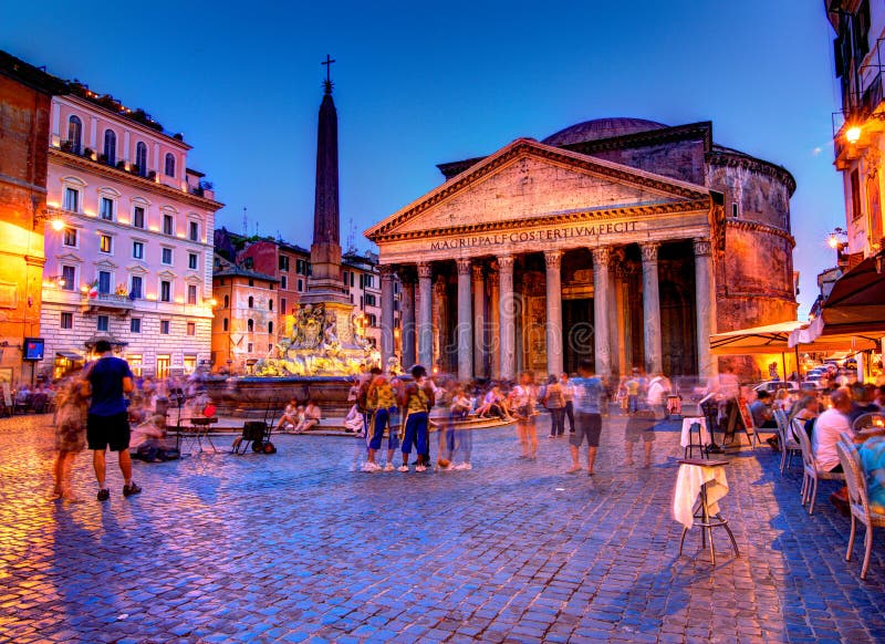 Panteon rzymski włochy obraz editorial. Obraz złożonej z papież - 189671775