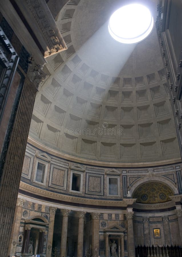 Pantheon stock image. Image of light, rome, ancient, architecture - 1181209