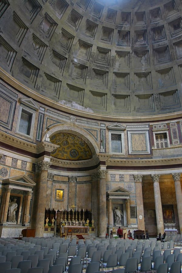 Pantheon stock image. Image of light, rome, ancient, architecture - 1181209