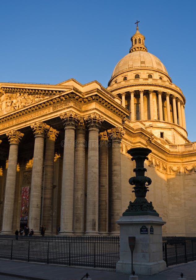 The Pantheon stock photo. Image of tourism, vertical, dusk - 538912