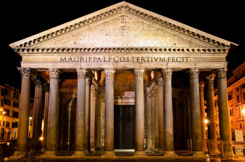 Pantheon of Agrippa in Rome Editorial Photography - Image of agrippa ...