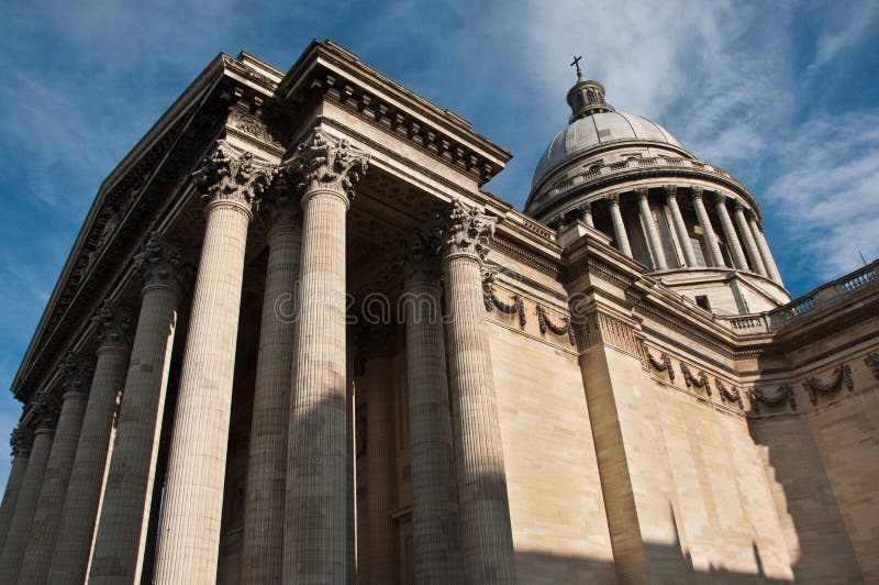 Pantheon monument in Paris stock photo. Image of french - 44263488