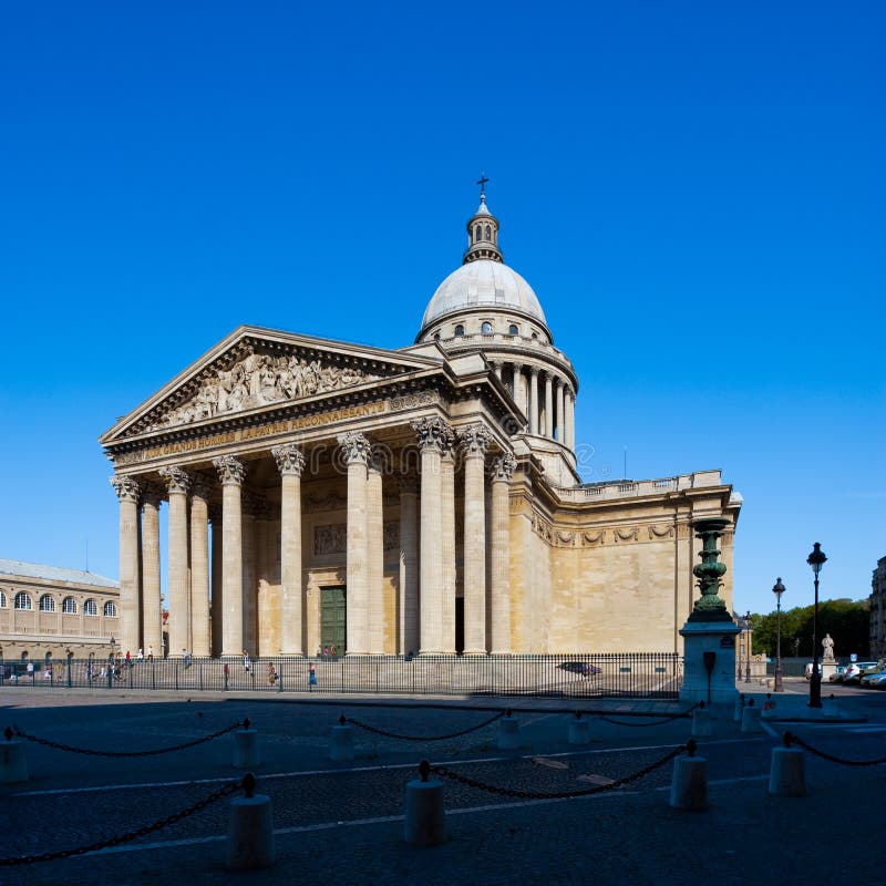 The Pantheon, in Paris stock photo. Image of classic - 13652250