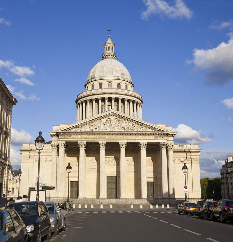 Pantheon of Paris interior stock photo. Image of traditional - 16373660