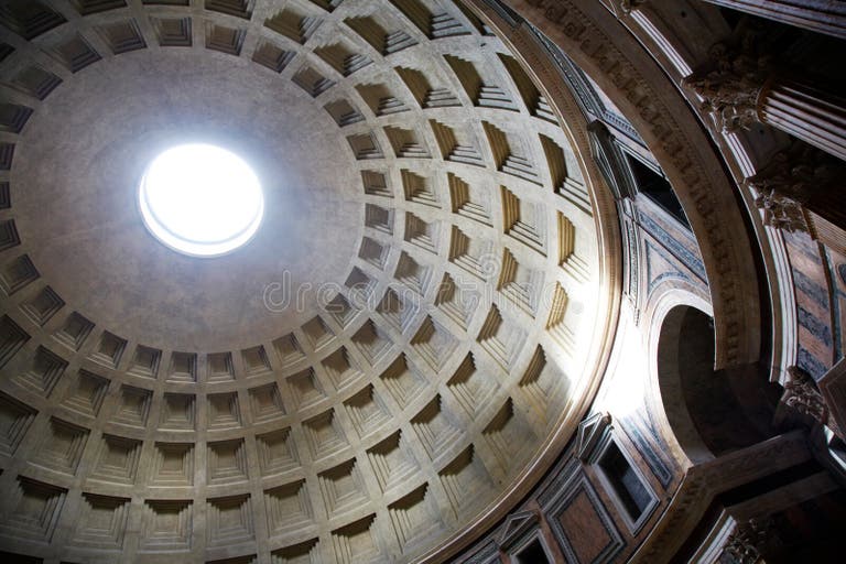 342 Famous Light Ray Pantheon Rome Stock Photos - Free & Royalty-Free ...