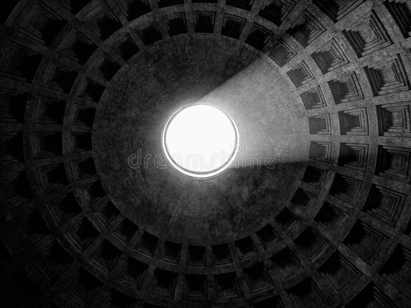 Pantheon in Rome stock photo. Image of circle, pantheon - 145451490