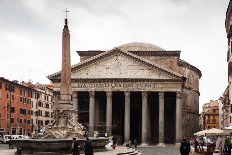 The Pantheon editorial photography. Image of scenics - 67029407