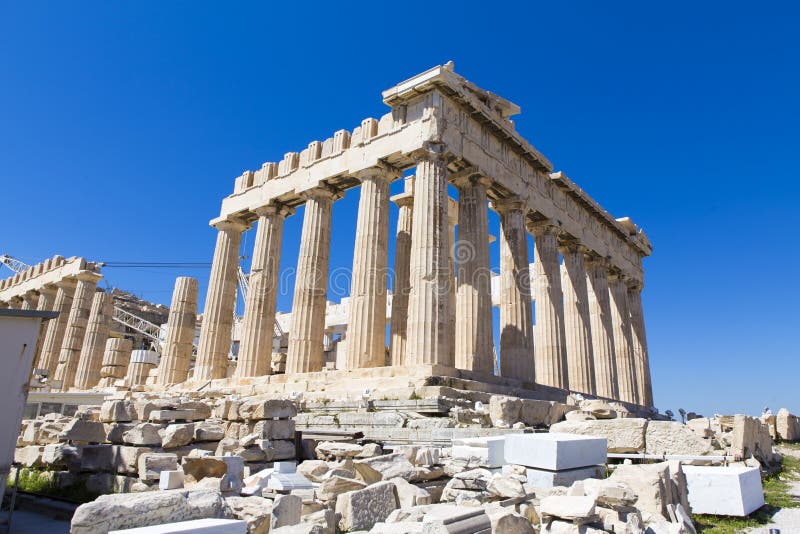Pantheon stock photo. Image of ruin, parthenon, athen - 94286614