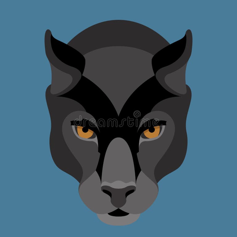 Panther Face Stock Illustrations – 17,783 Panther Face Stock ...